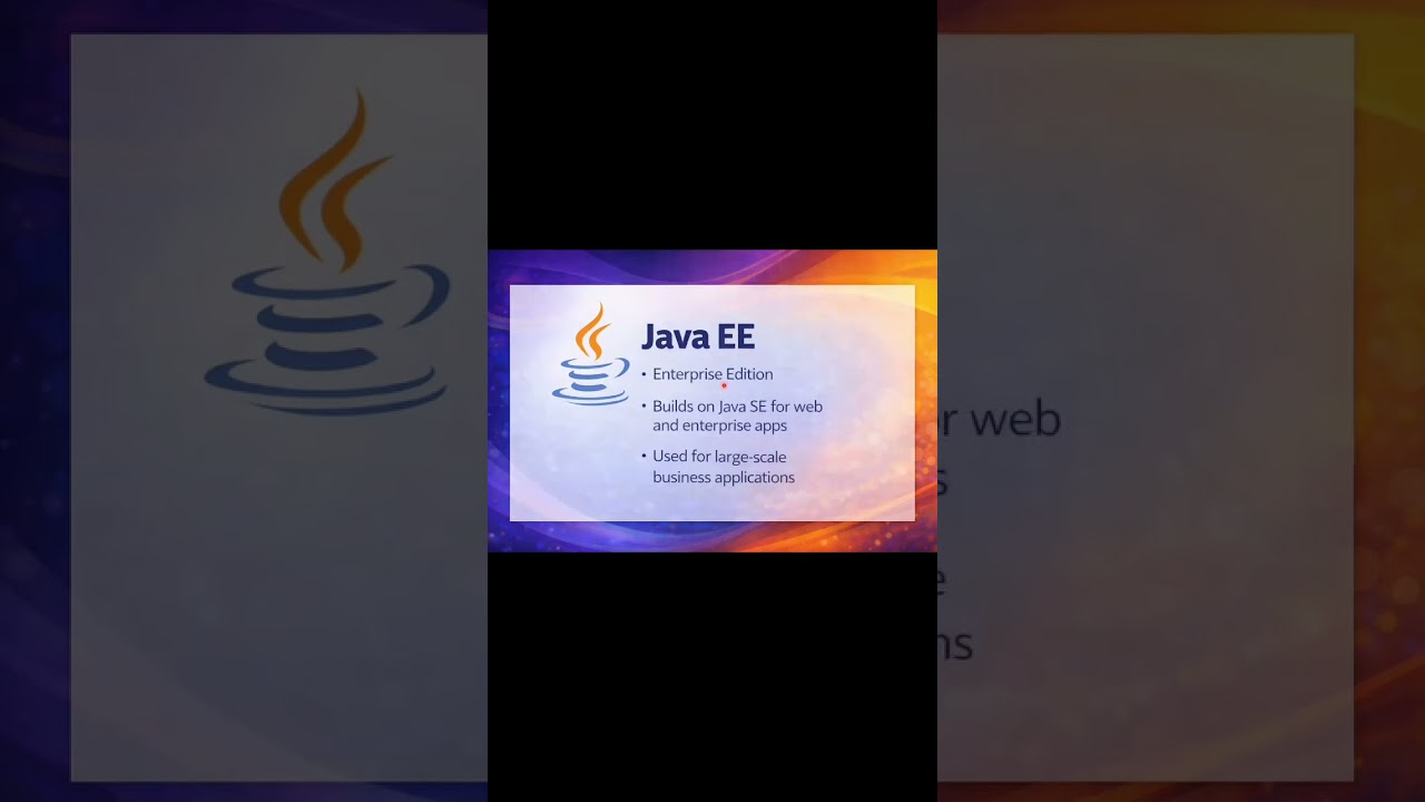 Java Editions Explained in 2 Minutes | Java SE, EE & ME Made Simple. #techlearn #java #learnjava
