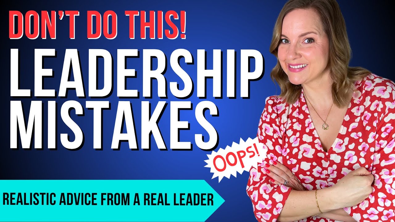New Manager Mistakes To Avoid - You don't want to do this!