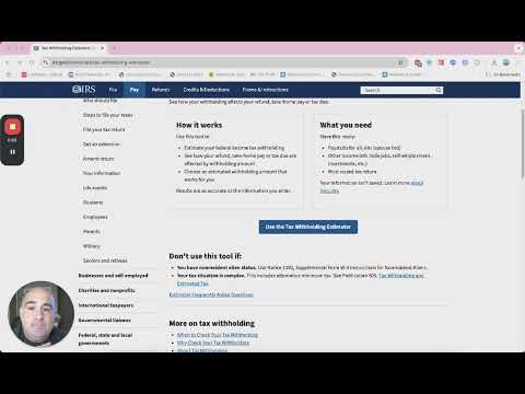 Using the IRS Tax Withholding Calculator