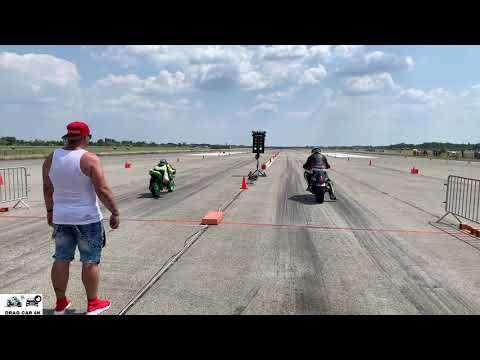 Hayabusa vs drag bike 50 drag race 1/4 mile 🚦🚗 - 4K