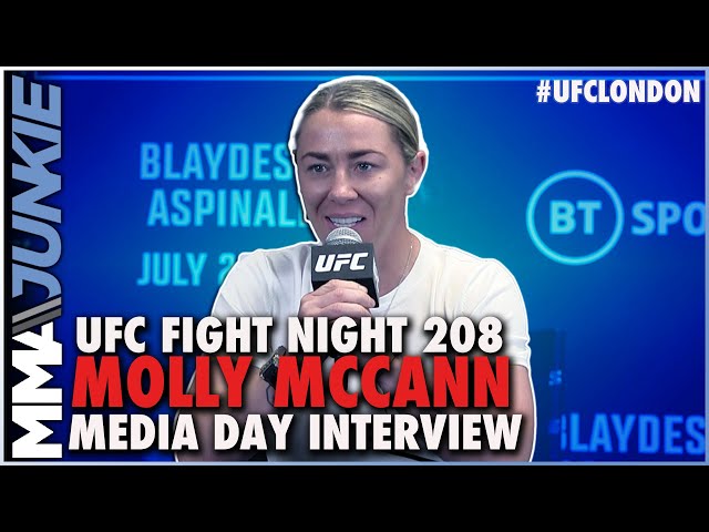 Molly McCann aims to have a conversation with UFC president Dana White ...