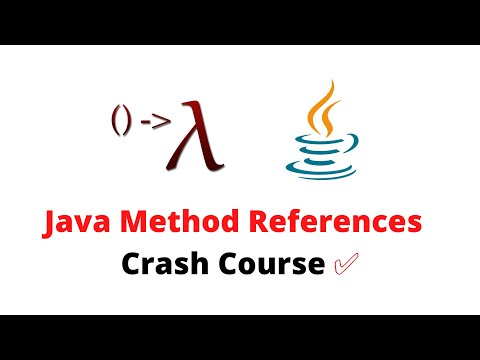 Method References in Java 8 | Types of Method References | Java 8 Features | Crash Course ✅
