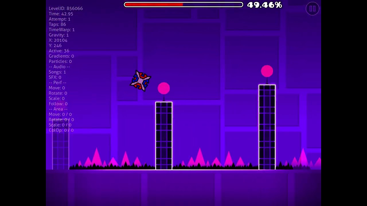 Geometry Dash “Fast Stereo Madness” by croshz | Geometry Dash 2.2