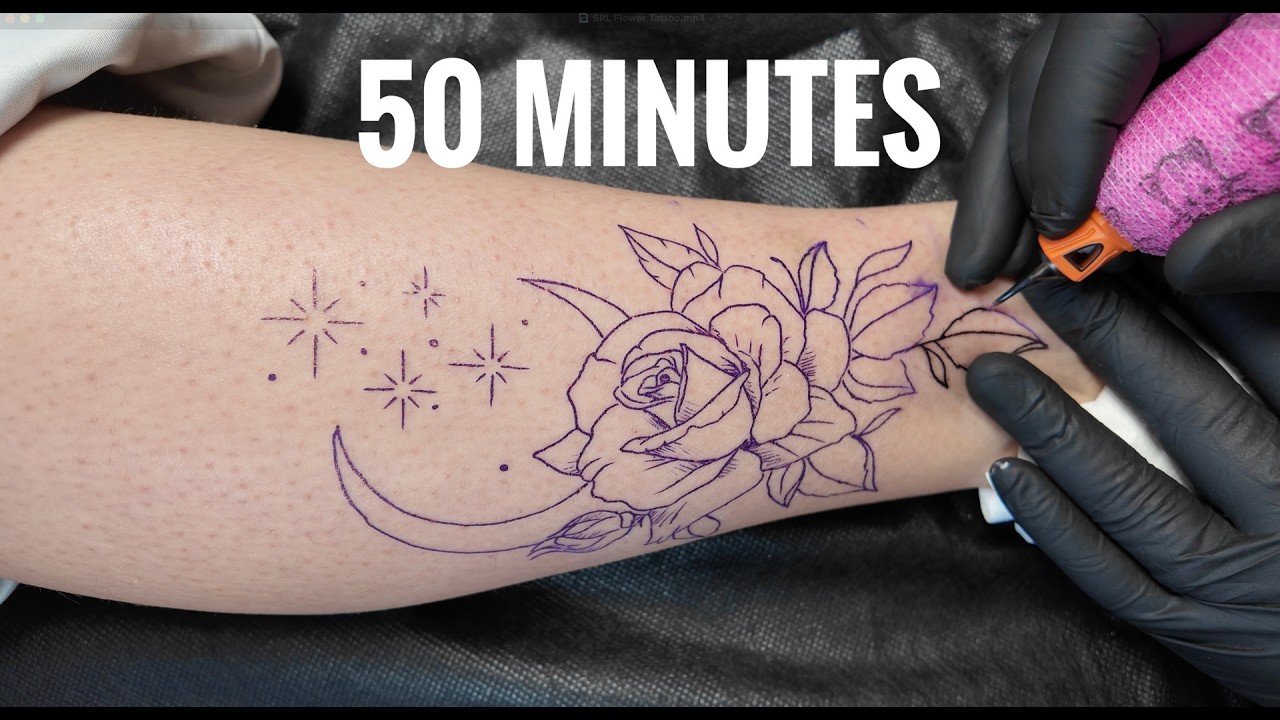 5RL Flower Tattoo
