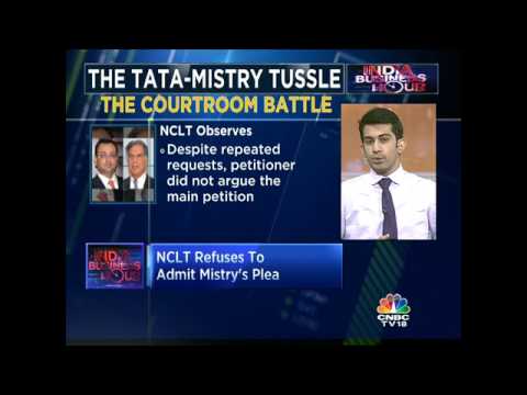 NCLT Refuses To Admit Mistry's Plea
