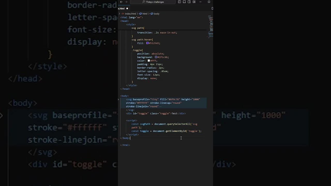 Create an interactive map using SVG