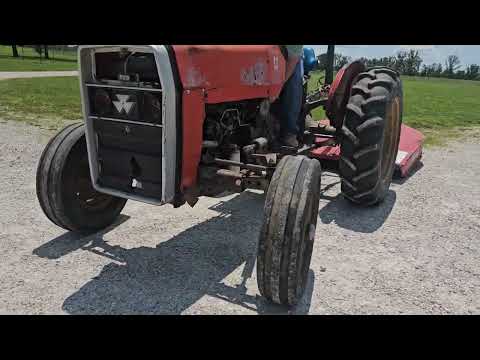 Massey Ferguson 230 Tractor with Bushhog | Sexton Auctioneers June 2025 Online Equipment Auction