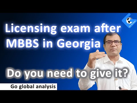 Licensing exam after MBBS in Georgia | Does Georgia follow new NMC rules 2024? Registration license
