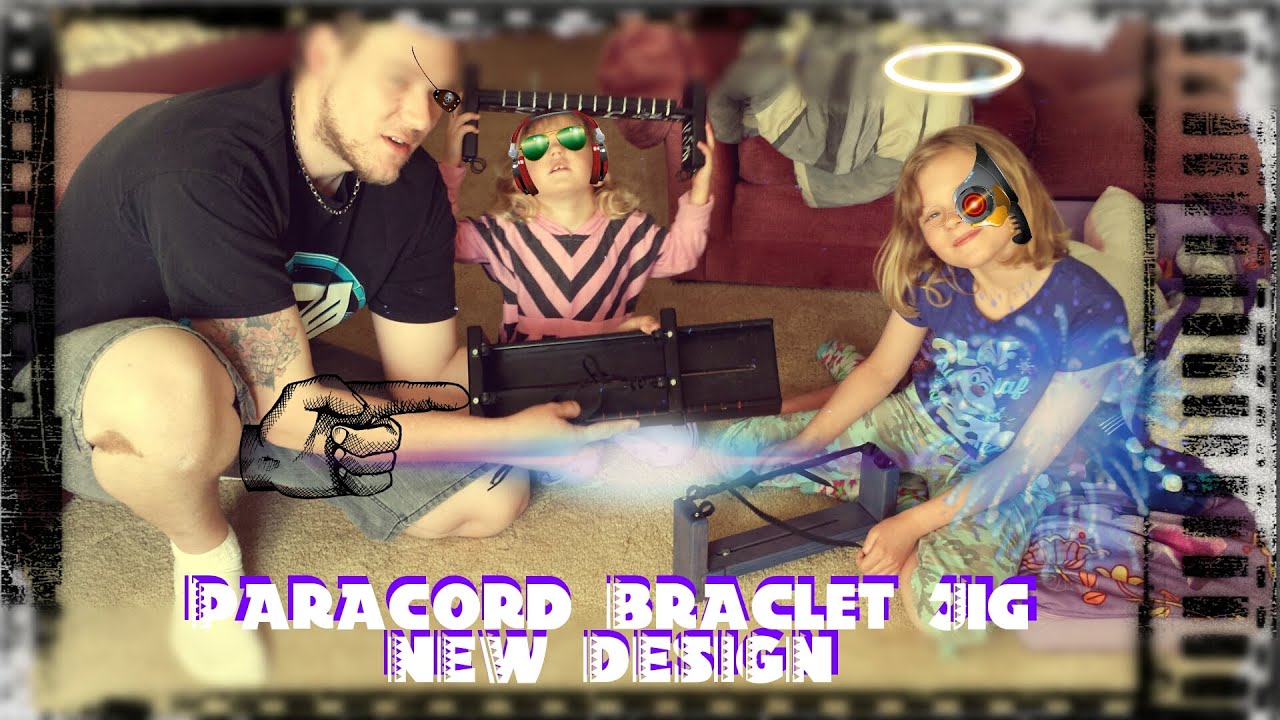 Build 2 EASY Paracord Bracelet Jigs