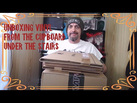 Vinyl Haul - Unboxing from the cupboard under the stairs. Death Metal, Black Metal, Thrash & Doom