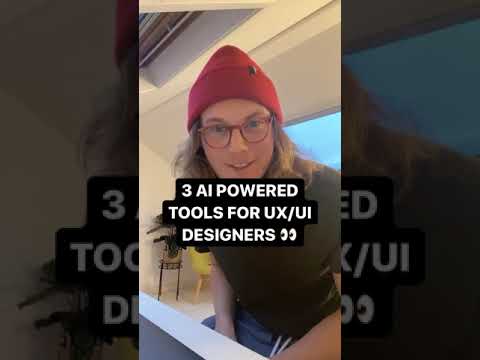3 AI Powered Tools For UX/UI Designers ๐ by Zander Whitehurst