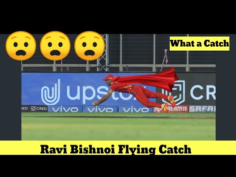 Ravi Bishnoi Brilliant Catch Today |Ravi Bishnoi Flying Catch