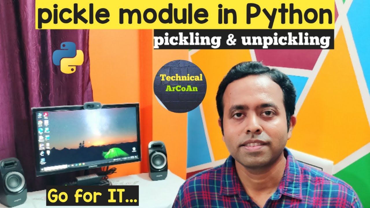 pickle module in Python | Python Tutorial | pickling | unpickling | Byte Stream | Python Object