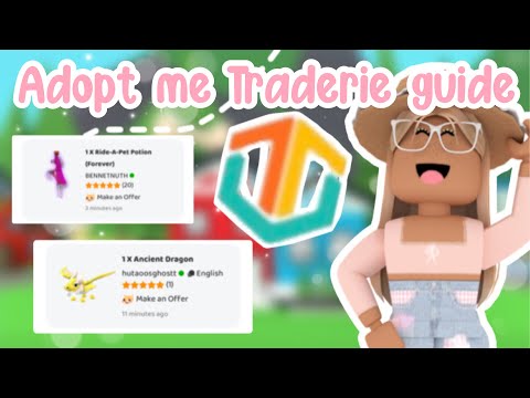 How To Use Traderie For Adopt Me|🦄