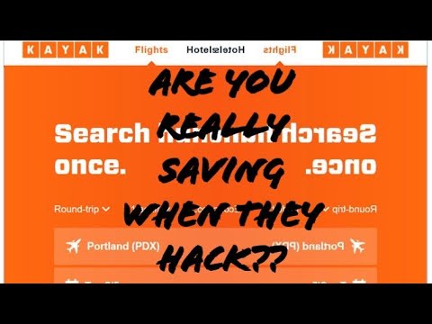 Kayak hacker flights know before you book!(prices change so the prices I state give or take $15)