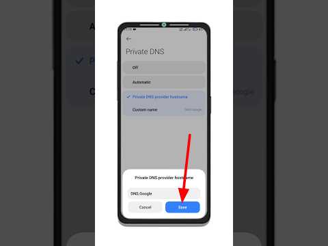 Best DNS setting for fast | Internet & Ads disable | DNS Setting #shorts
