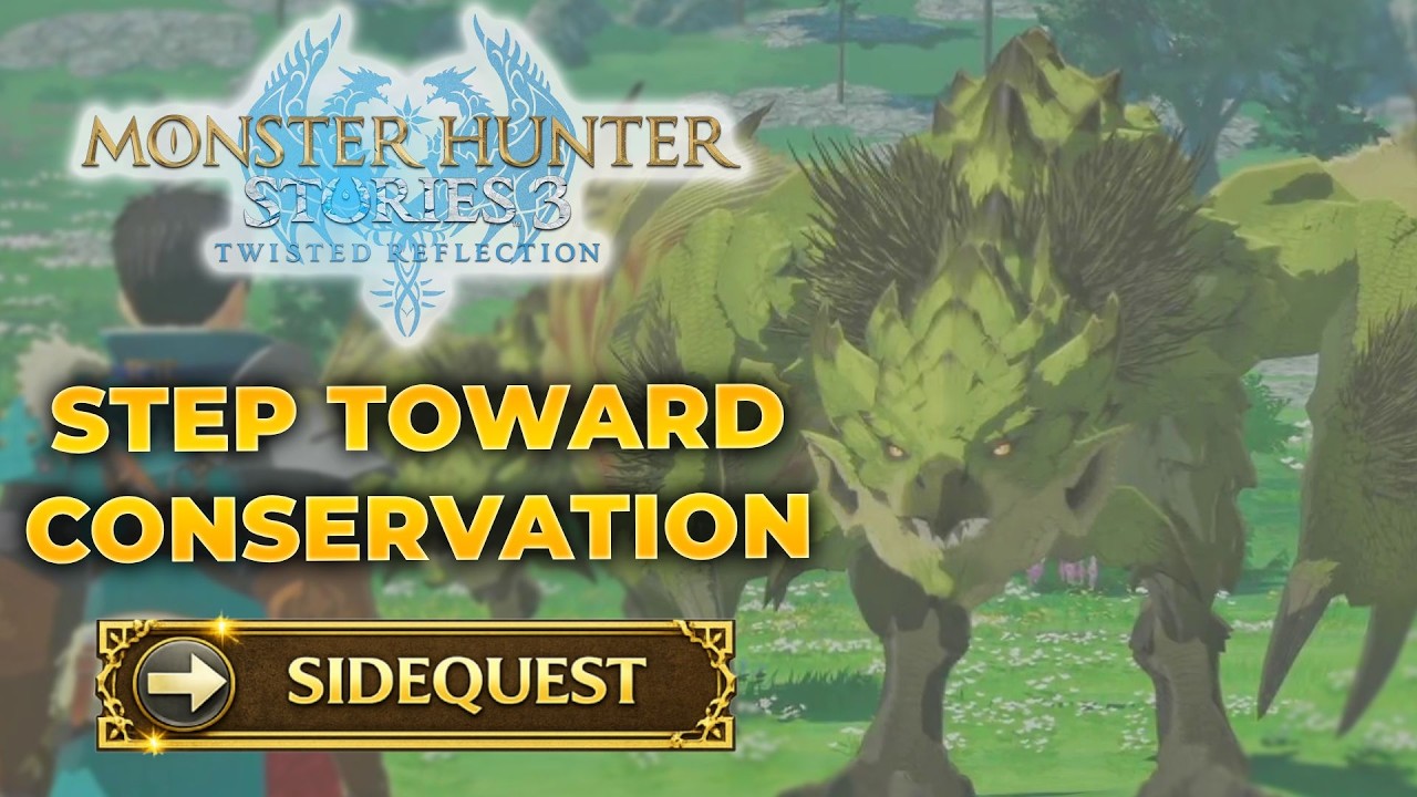 Monster Hunter Stories 3 – How to complete A Step Toward Conservation sidequest (100% Completion)