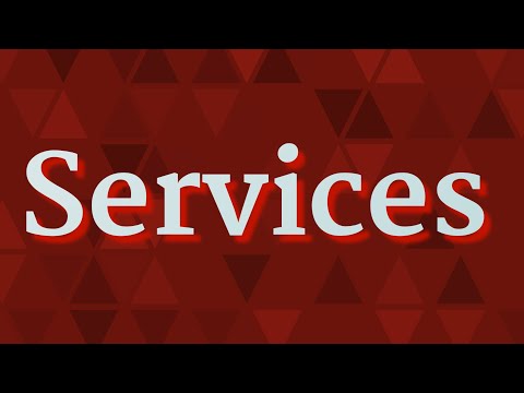 SERVICES pronunciation • How to pronounce SERVICES