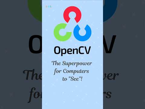 What is OpenCV Python library #python #opencv #ai