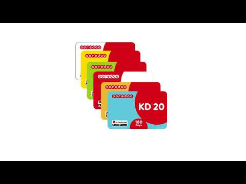 Ooredoo Recharge Cards