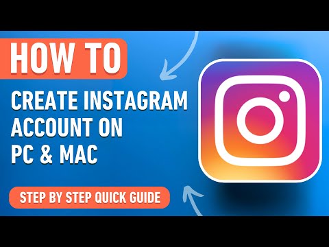How to create an Instagram Account on PC & Mac [2024] Easy Tutorial