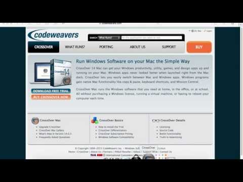 Install Windows programs on MAC!! Crossover Mac App review and tutorial.
