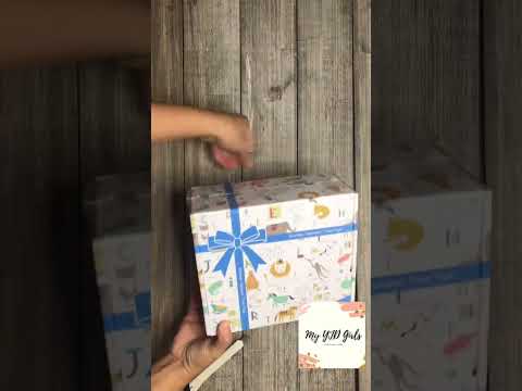 Unboxing Wooden Alphabet Train