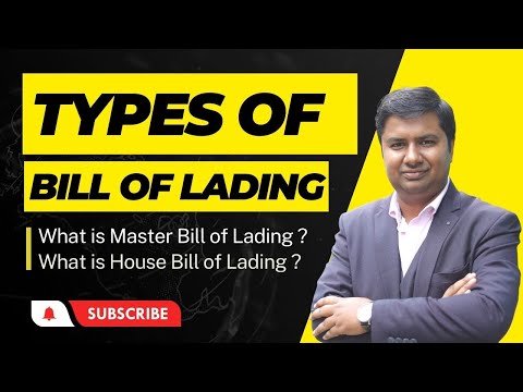 Bill of lading explained | Bill of lading in hindi | What is bill of Lading in Export Business?
