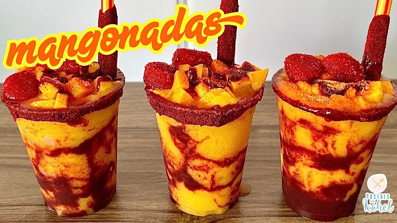 CHAMOYADAS DE MANGO | RECETA FACIL DE MANGONADAS CON CHAMOY CASERO | POSTRES CON IXCHEL