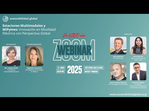 Webinar Estaciones Multimodales y MiPymes - Sostenibilidad Global