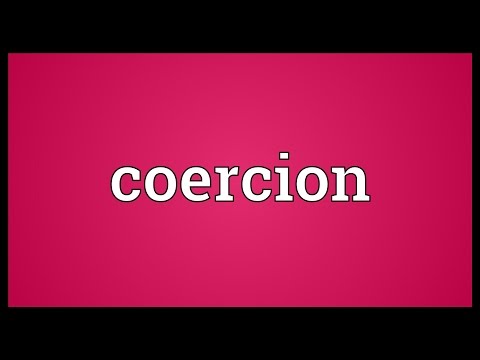 Coercion Meaning