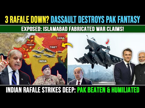 Rafale Fighter Jet DOMINATES Air Battle in India Pakistan War | Defence Update