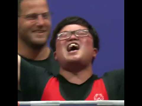 Wonho Kang squats 584 pounds at the Special Olympics World Games 👏 #shorts