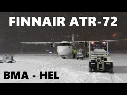 Flight Review: FINNAIR ATR-72 (ECONOMY) (BMA-HEL)