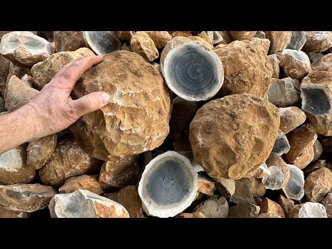 Spalling and Bifacing Horn Stone. Pt 1.