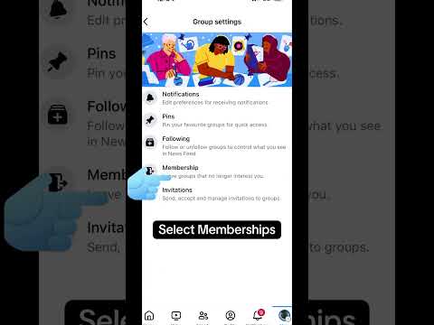 How to easily leave many facebook groups without going to every page. #fb #tips #groups