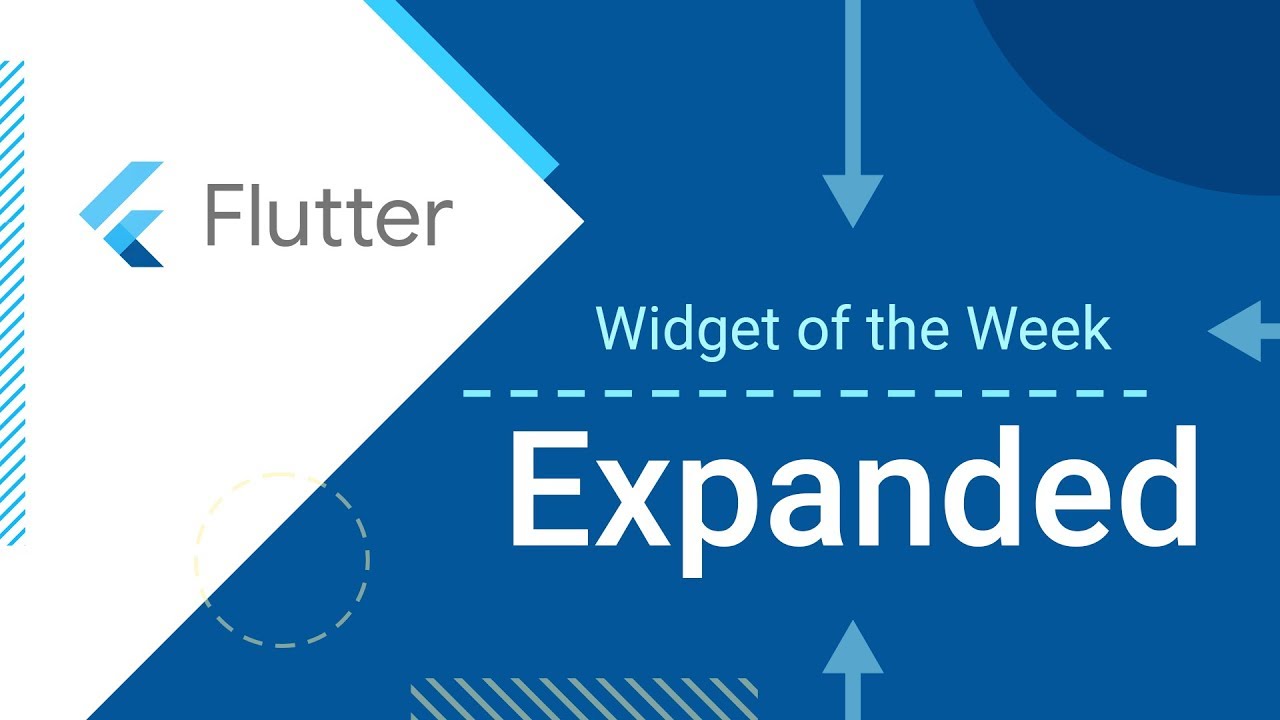 Expanded (Flutter Widget of the Week)