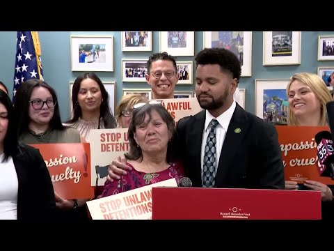 Rep. Maxwell Frost calls ICE raids 'disgusting,' introduces bill demanding accountability, transp...