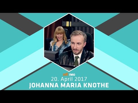Heute zu Gast im Neo Magazin Royale: Johanna Maria Knothe | NEO MAGAZIN ROYALE - ZDFneo