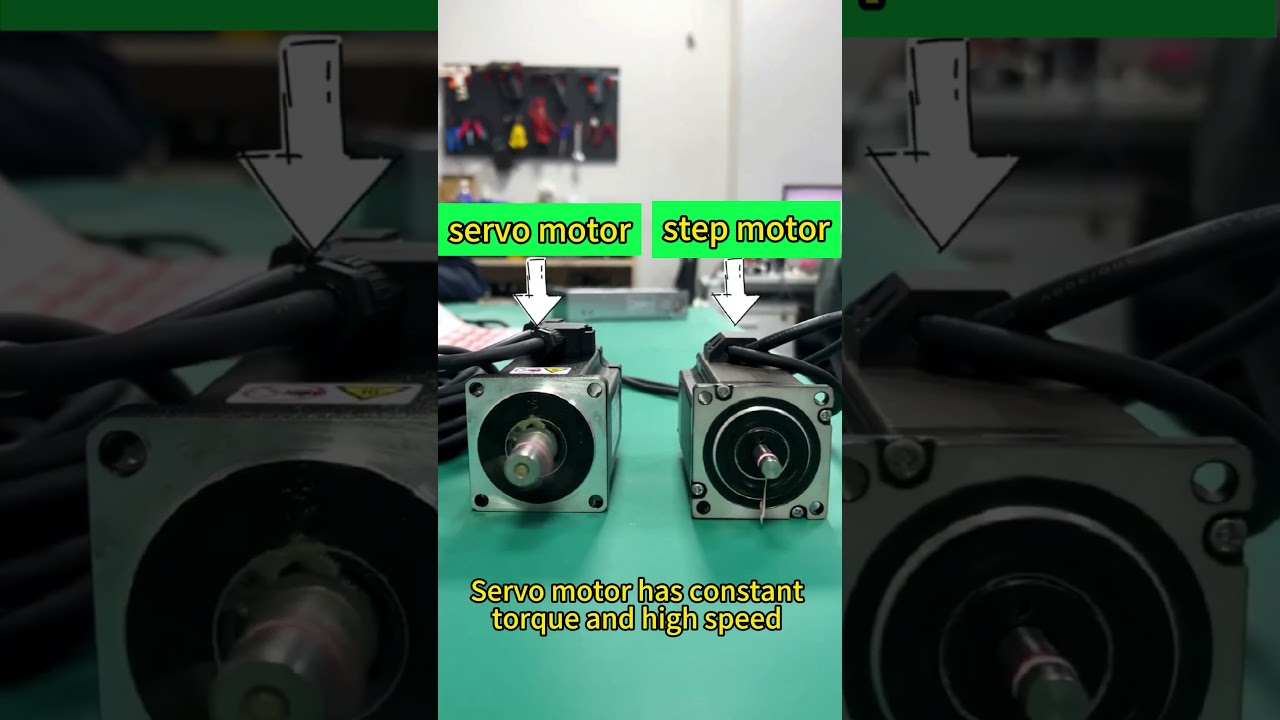 servo motor compare with stepper motor advantage