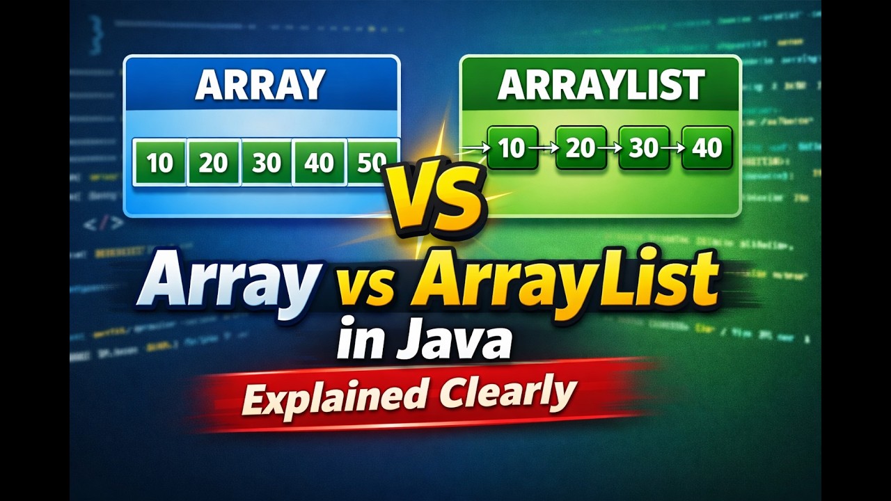 Array vs ArrayList in Java | The Difference Every Programmer Must Know
