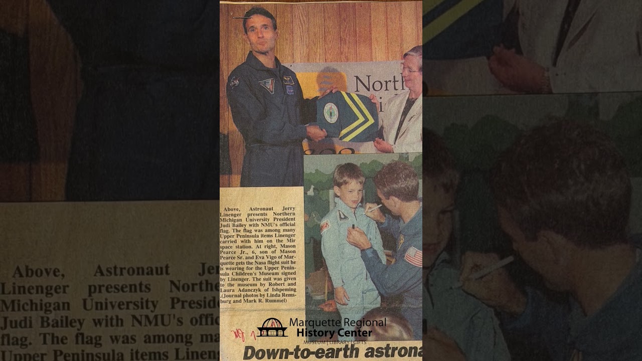 Jerry Linenger & the NMU Flag's History
