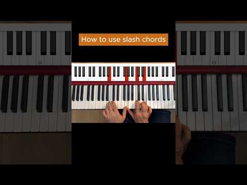 How to use slash chords