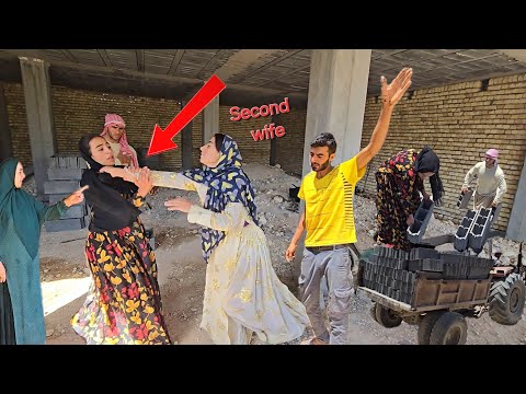 The anger of the second evil wife for harming the first wife
