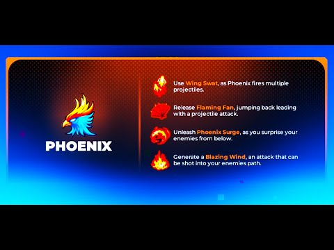 Roblox Project Smash playing as PHOENIX gameplay