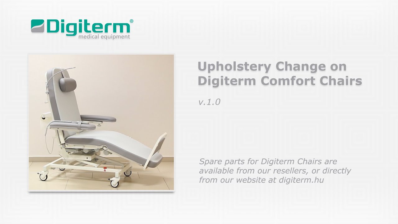 Upholstery Change on Digiterm Comfort Chairs