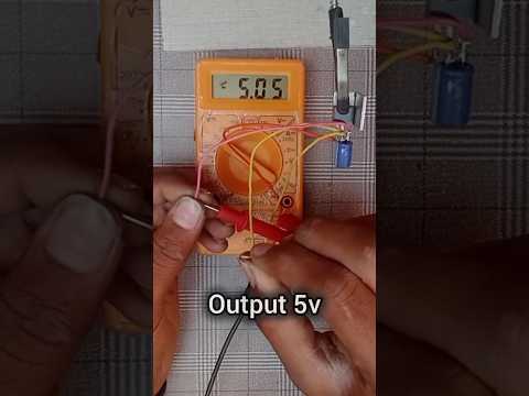 I Made a 7805 Voltage Regulator Circuit||