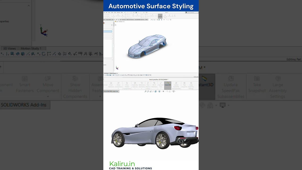 Learn Car Design Step-by-Step (With Certification!) | Solidworks tutorial | Kaliru | Vignesh