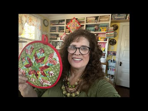 FOLDED STAR POTHOLDER TUTORIAL