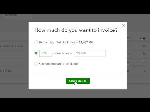 QuickBooks Online Progress Invoicing Tutorial | CAN